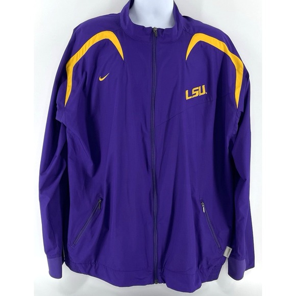 Nike | Jackets & Coats | Lsu Tigers Nike Stormfit Windbreaker Mens Xxl ...
